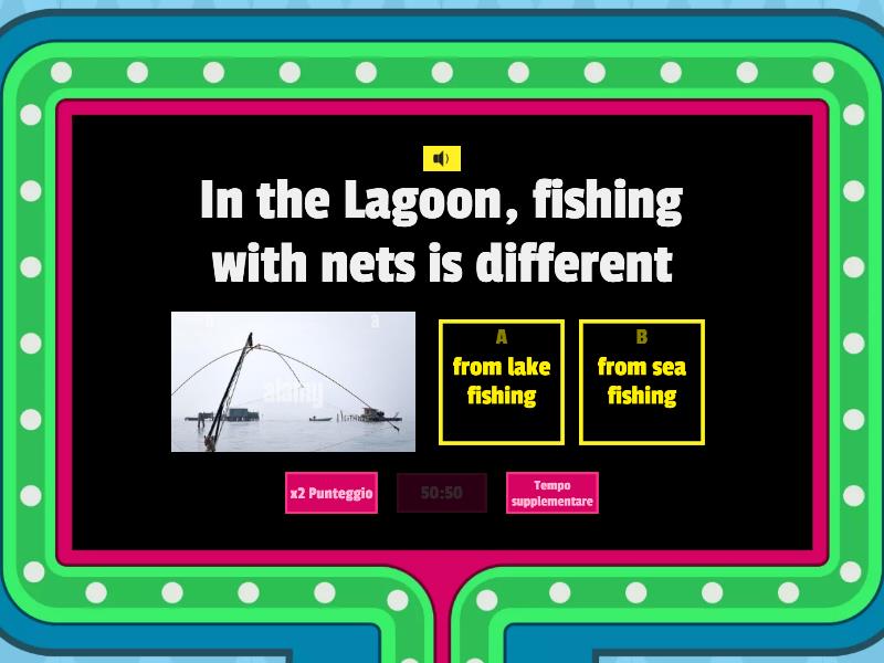Fishing in the Lagoon - Gameshow quiz
