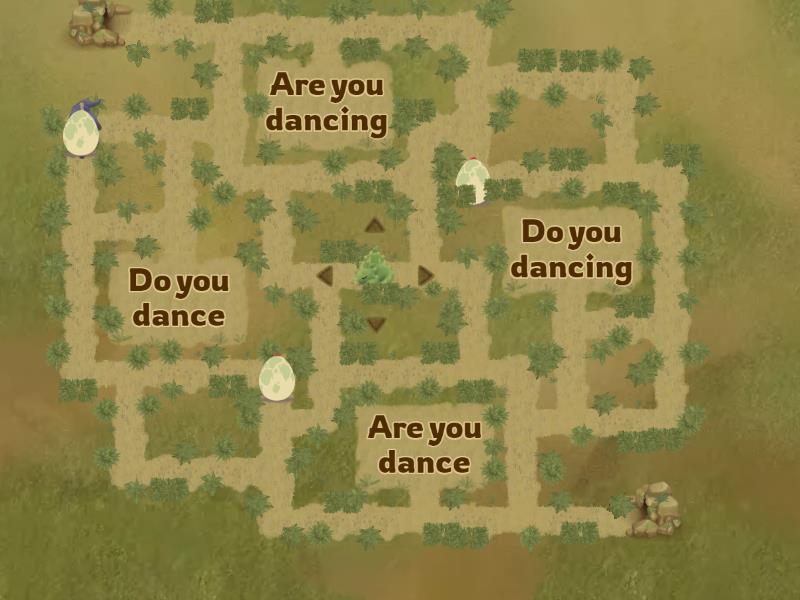 Present Simple vs Present Continuous - Maze chase