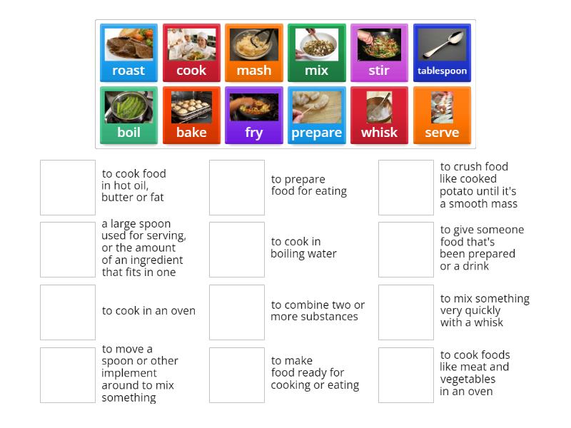 Cooking 2.0 - Match up