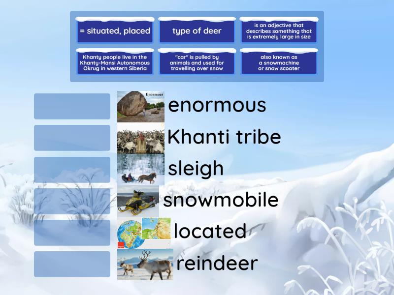 match Khanti tribe of Siberia - Match up