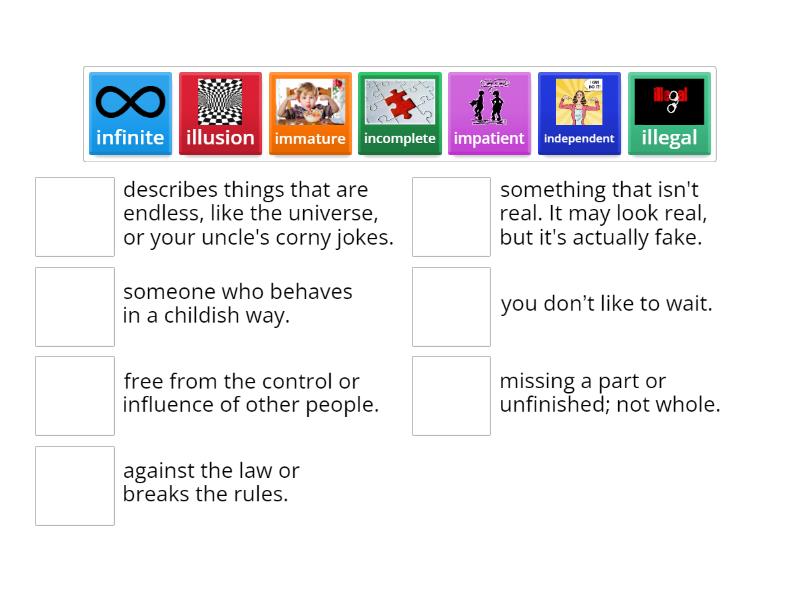 Letterland Unit 21 Vocabulary Grade 3 - Match up