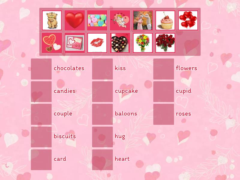 St Valentine`s Day - Match up