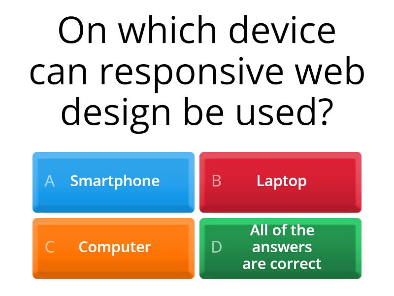Responsive Design - Quiz