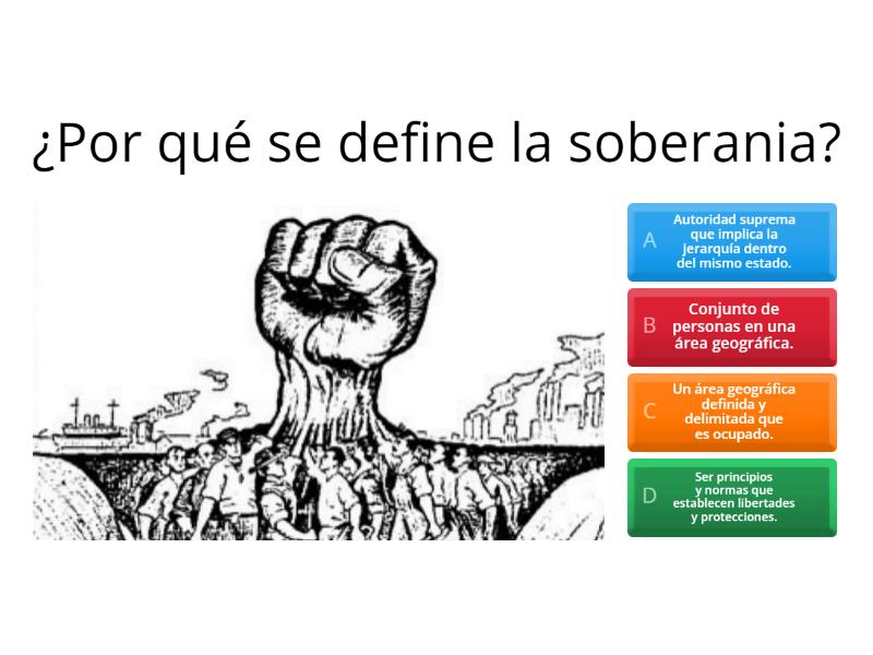 La Soberania - Cuestionario