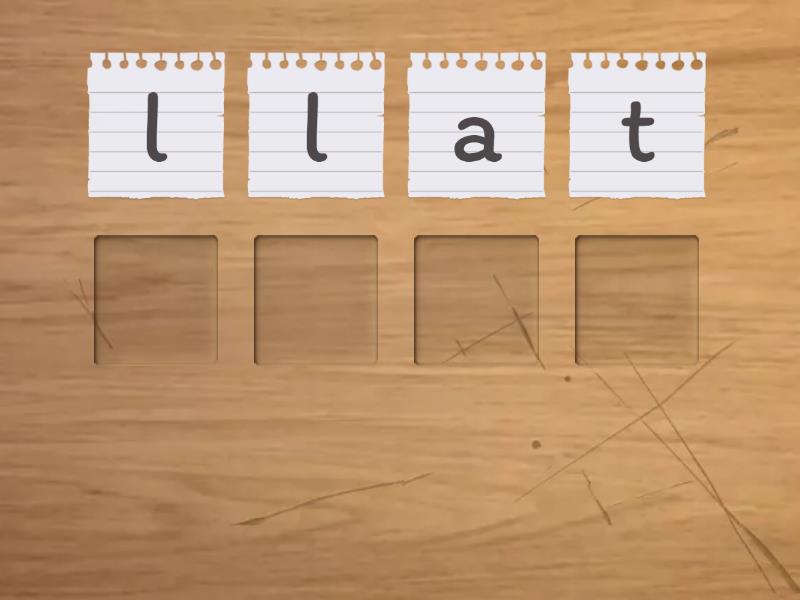 ADJECTIVE ACTIVITY - Anagram