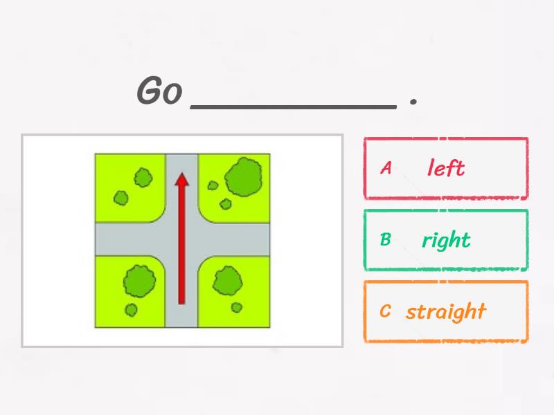Giving Directions - Quiz