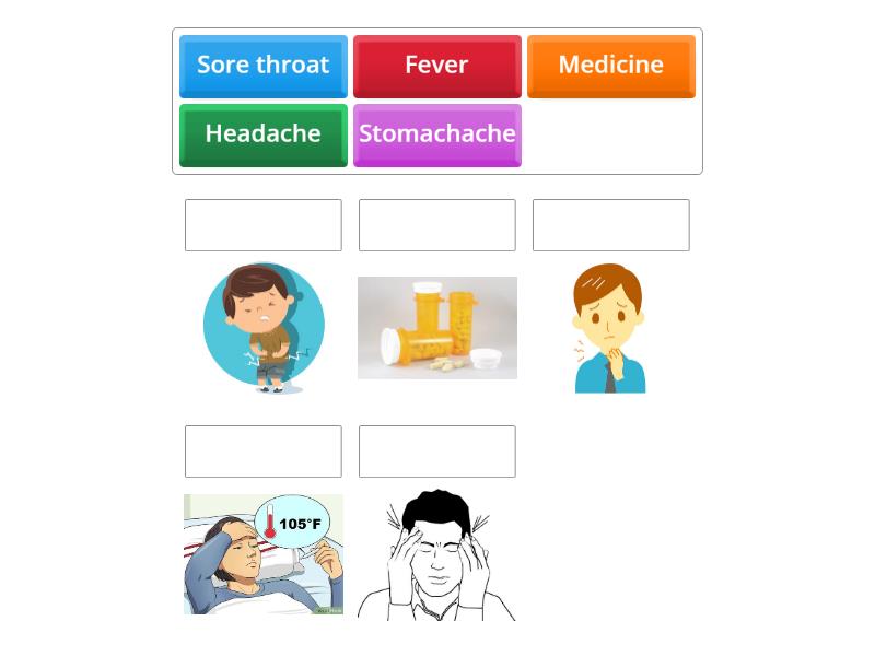 Health problems - Match up