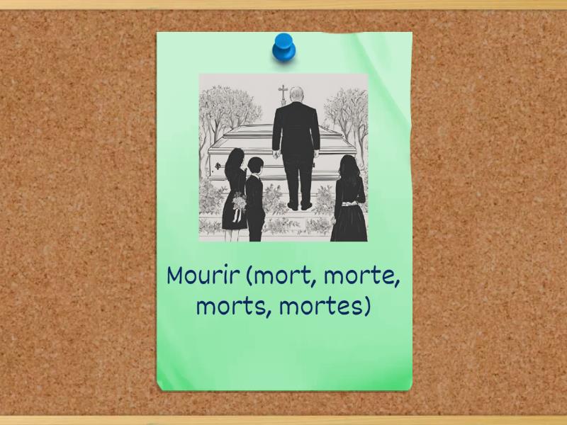 Les verbes de la maison d'être - Flash cards