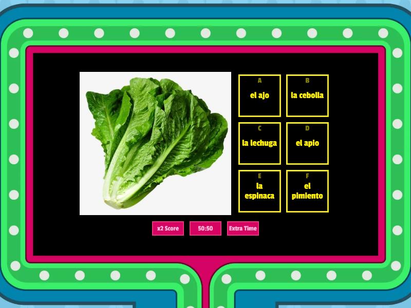 Sopa Loca Ingredients - Gameshow quiz