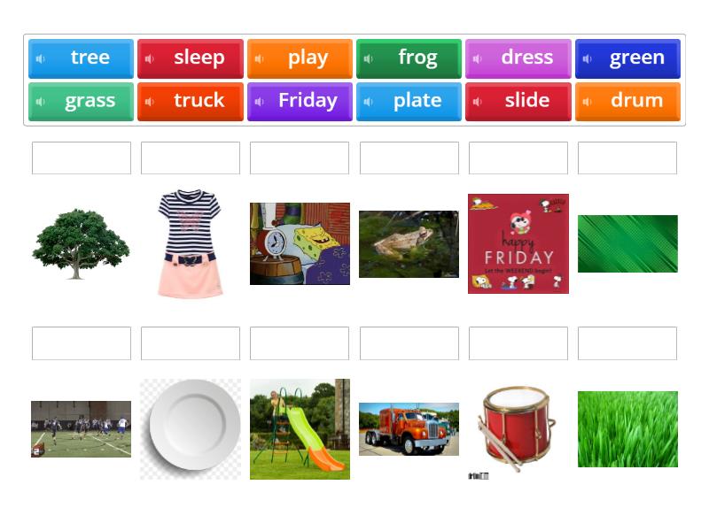 Oxford Phonics 4 Unit 2 - Match up