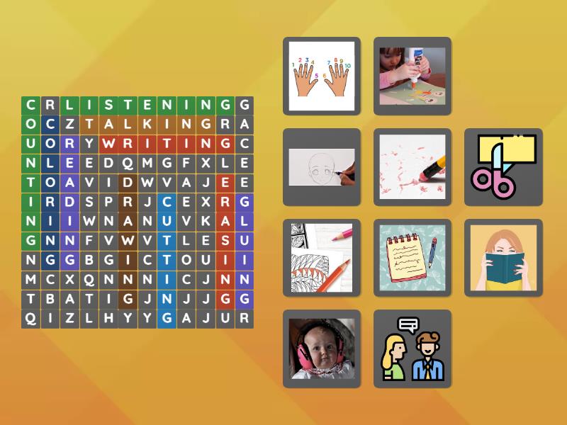 J2 - CLASSROOM LANGUAGE - Wordsearch