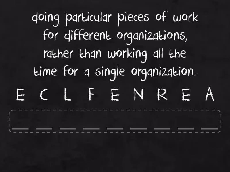 Vocabulary Revision- Final Exam- Superior-2024 - Anagram