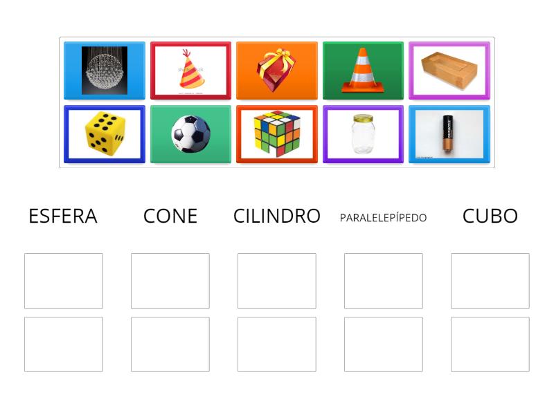 SÓLIDOS GEOMETRICOS - Group sort