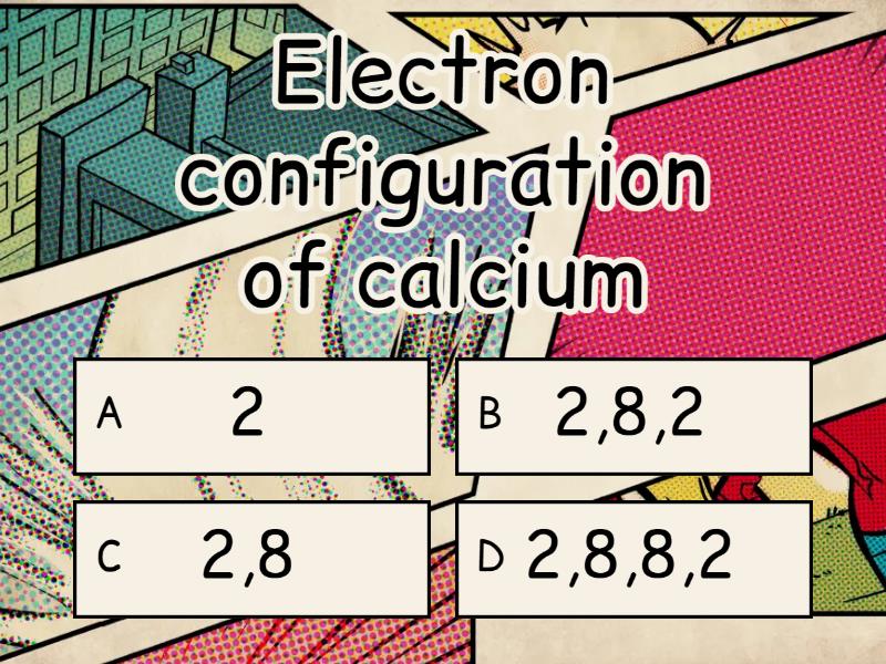 Year 9 Electron configurations (Correction) - Quiz