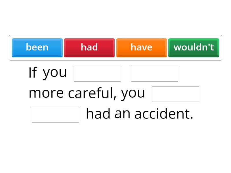 Third conditional - Palabra perdida