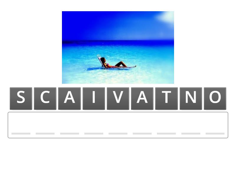 Holidays/Celebrations - Anagrama