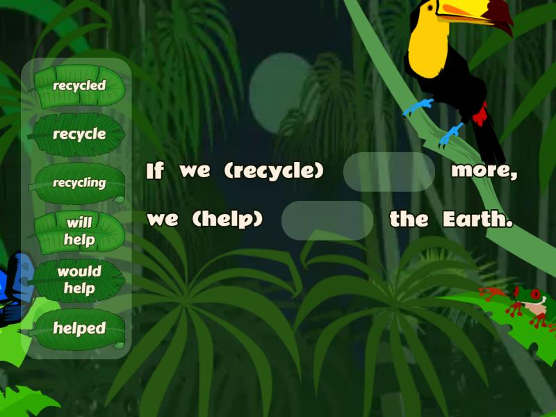 Conditional sentence type 1 - Palabra perdida