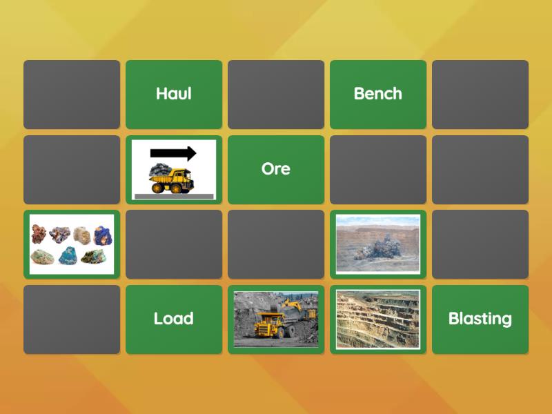 Mining vocabulary 11th TP - Matching pairs