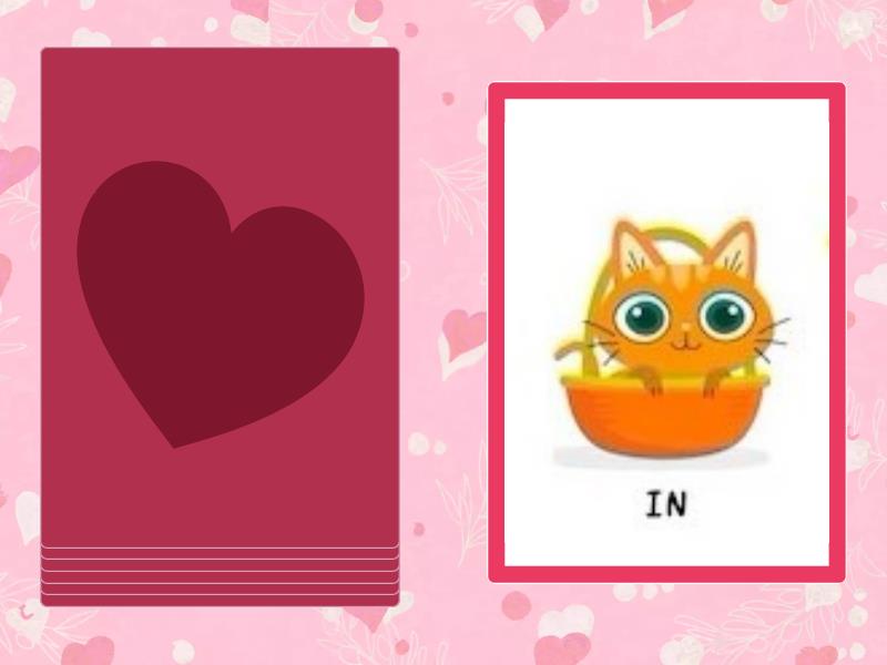 prepositions - Speaking cards