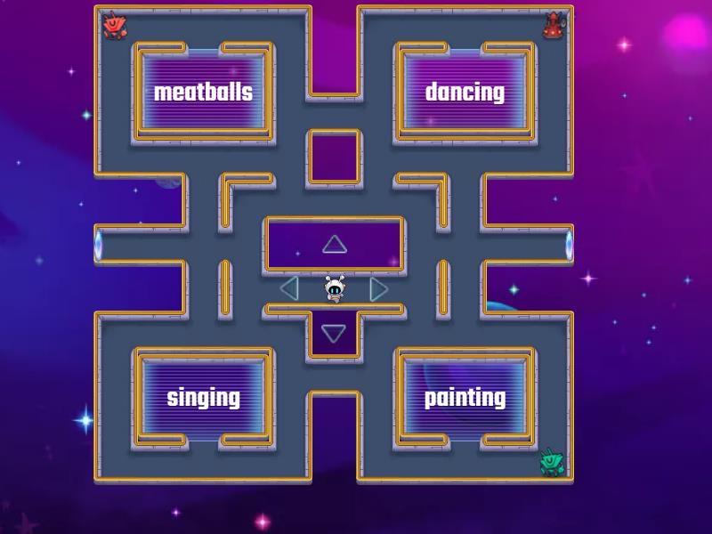 GRADE 3 (dancing) - Maze chase