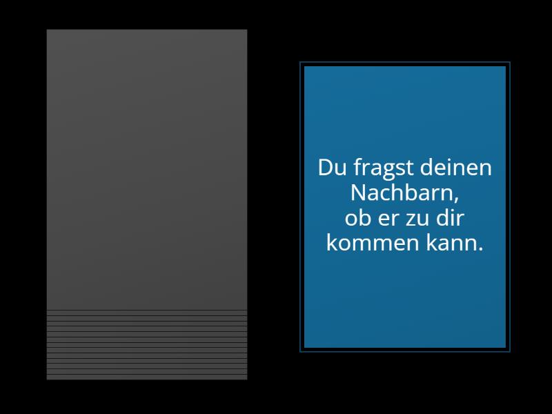 Lokalangaben (rein/raus, rauf/runter, rüber...) - Speaking cards