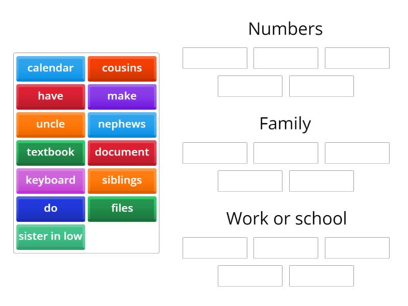 Numbers - Group sort