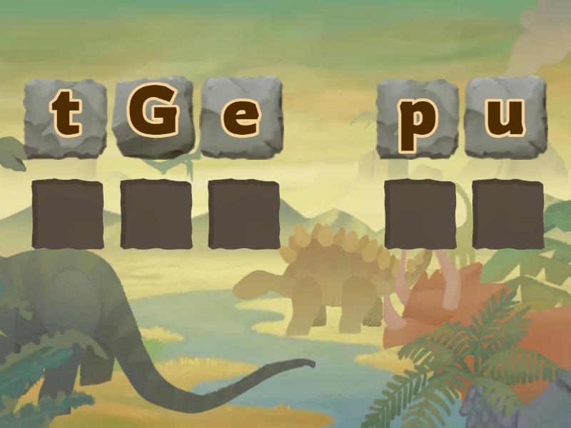 Verbs + nouns (every day activities) - Anagram