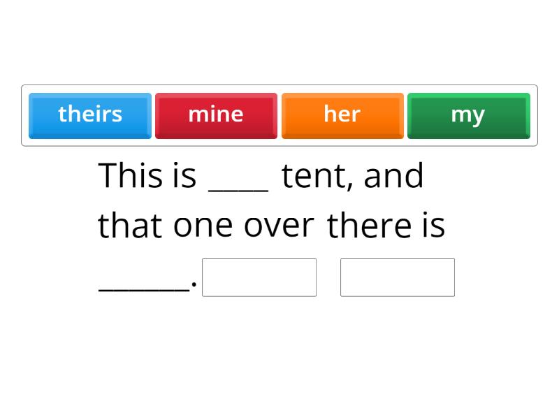 LET'S FILL IN THE BLANKS - Complete the sentence