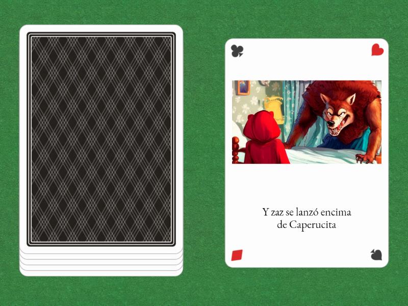 Crea cuento - Speaking cards