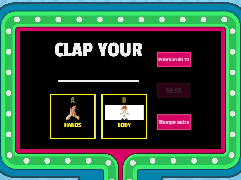 Move your body - Gameshow quiz