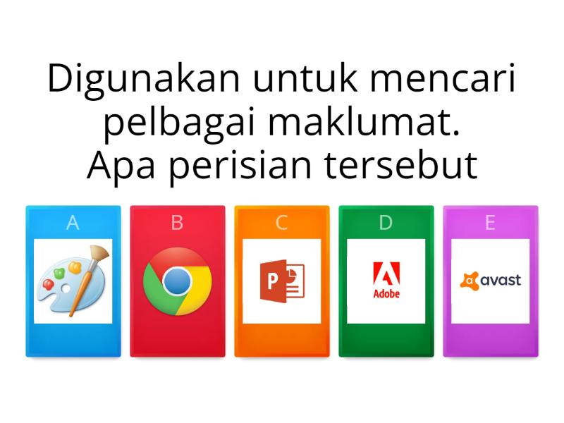 Kuiz ICT- Fungsi Perisian Komputer - Quiz