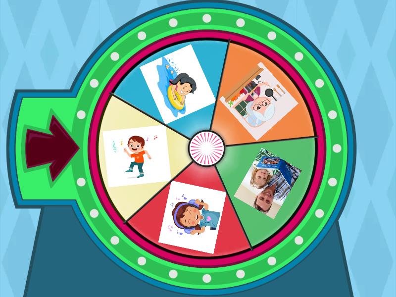 make a sentence - Random wheel