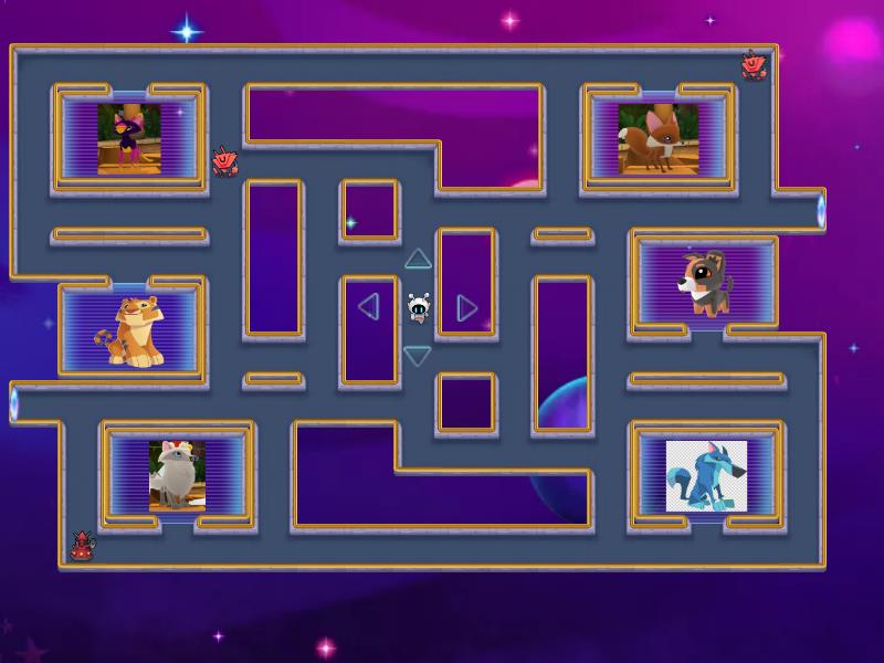 animal jam quiz - Maze chase