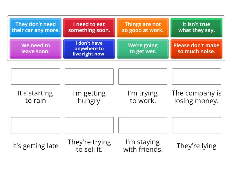The sentences on the right follow those on the left . Which sentence ...