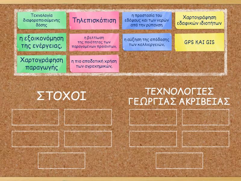 ΓΕΩΡΓΙΑ ΑΚΡΙΒΕΙΑΣ - Group sort