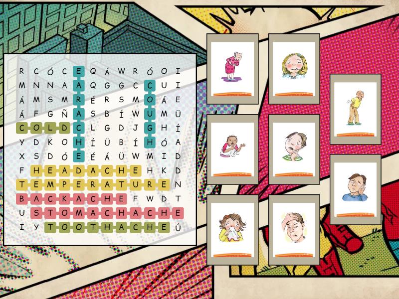 Aches - Wordsearch