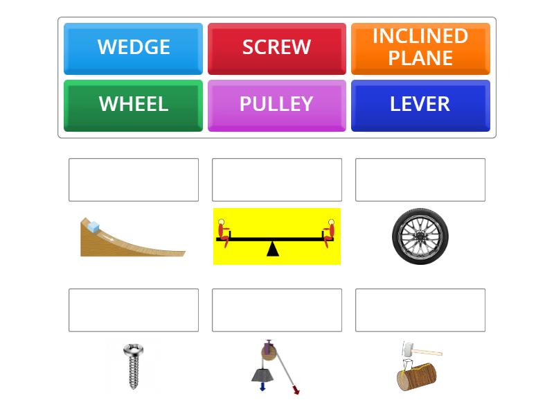SIMPLE MACHINES - Match up