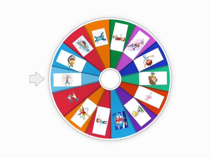 Actions wheel - Random wheel