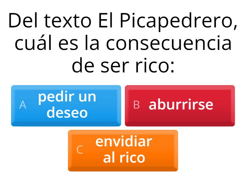 Acción y consecuencia en un texto - Quiz