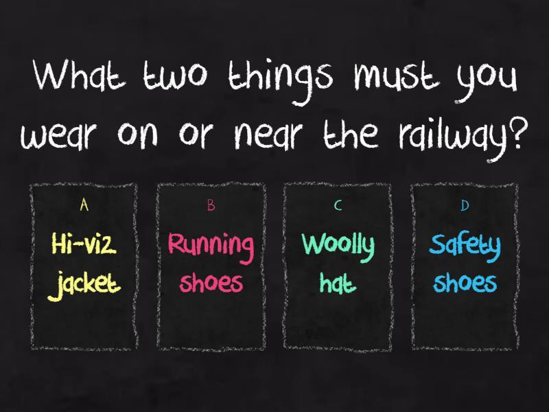 Personal Track Safety - Quiz