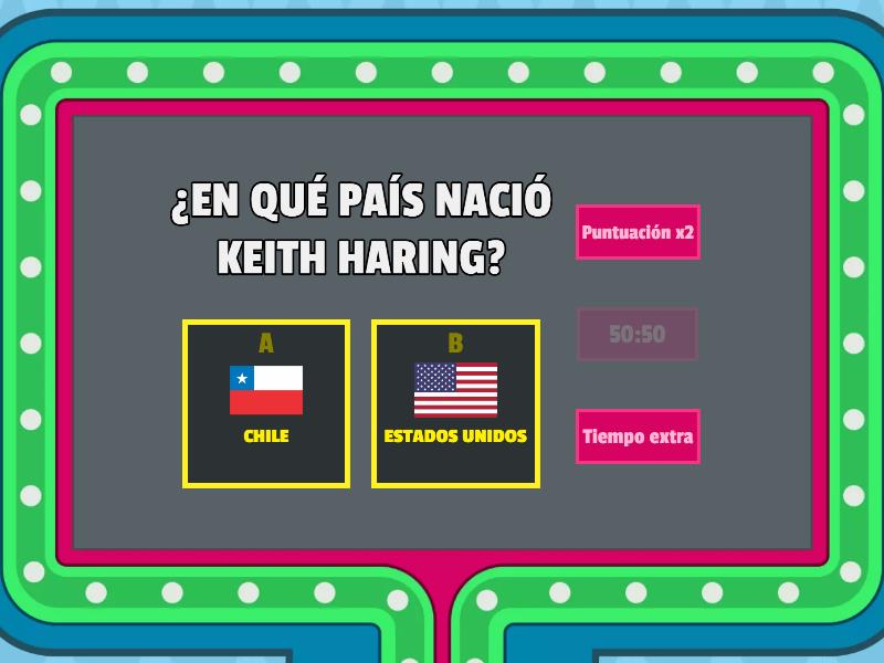 ¿CUÁNTO CONOCEMOS A KEITH HARING? - Gameshow quiz