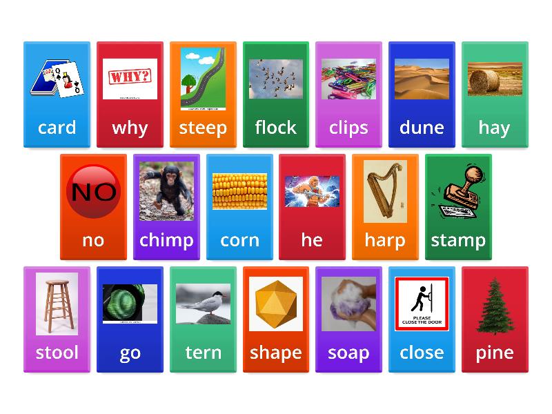 syllable type - Flip tiles