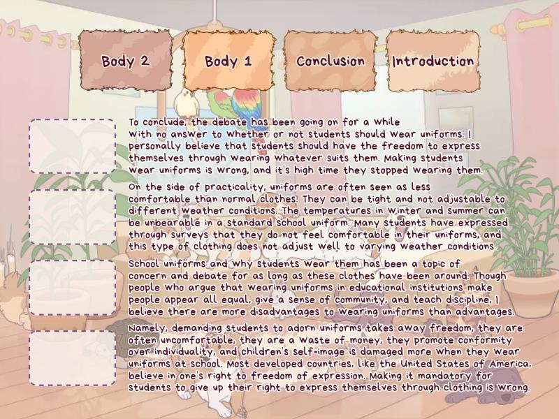 Essay Structure Une Las Parejas
