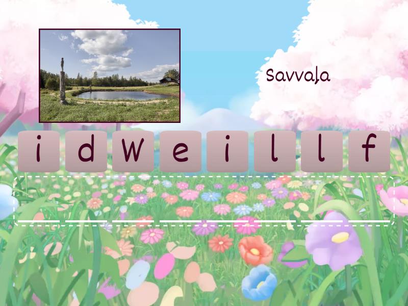 FF5 U4 - vocabulary p.1. - Anagram