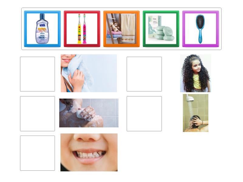 Higiene corporal - Pareamento - Match up