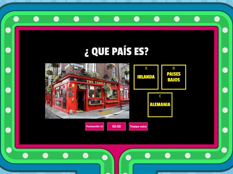 ADIVINA EL PAIS - Gameshow quiz