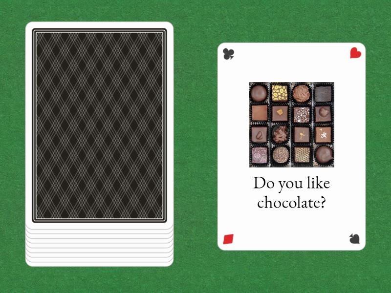 Like and Dislike - Speaking cards