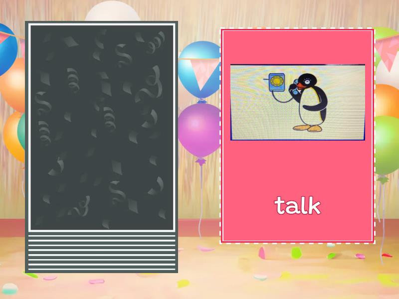 Preschool Pingu Feelings - Speaking cards