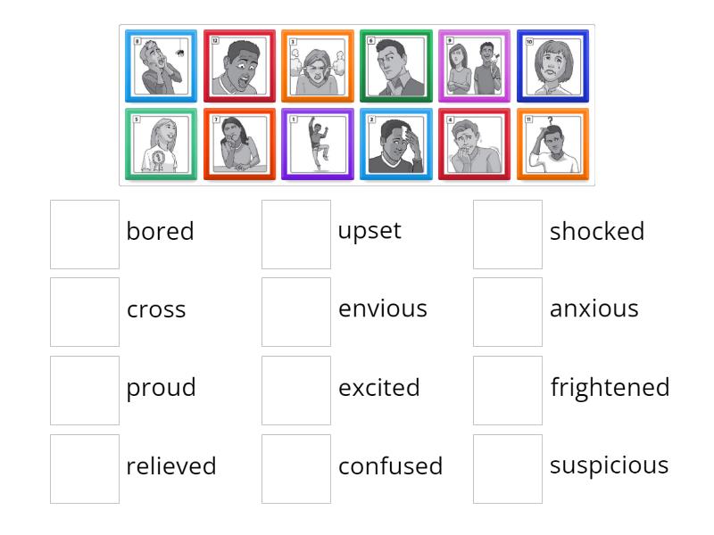 How do you feel? - Match up