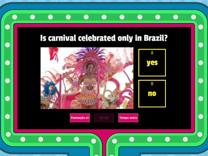 Quiz Carnival in English - Gameshow quiz